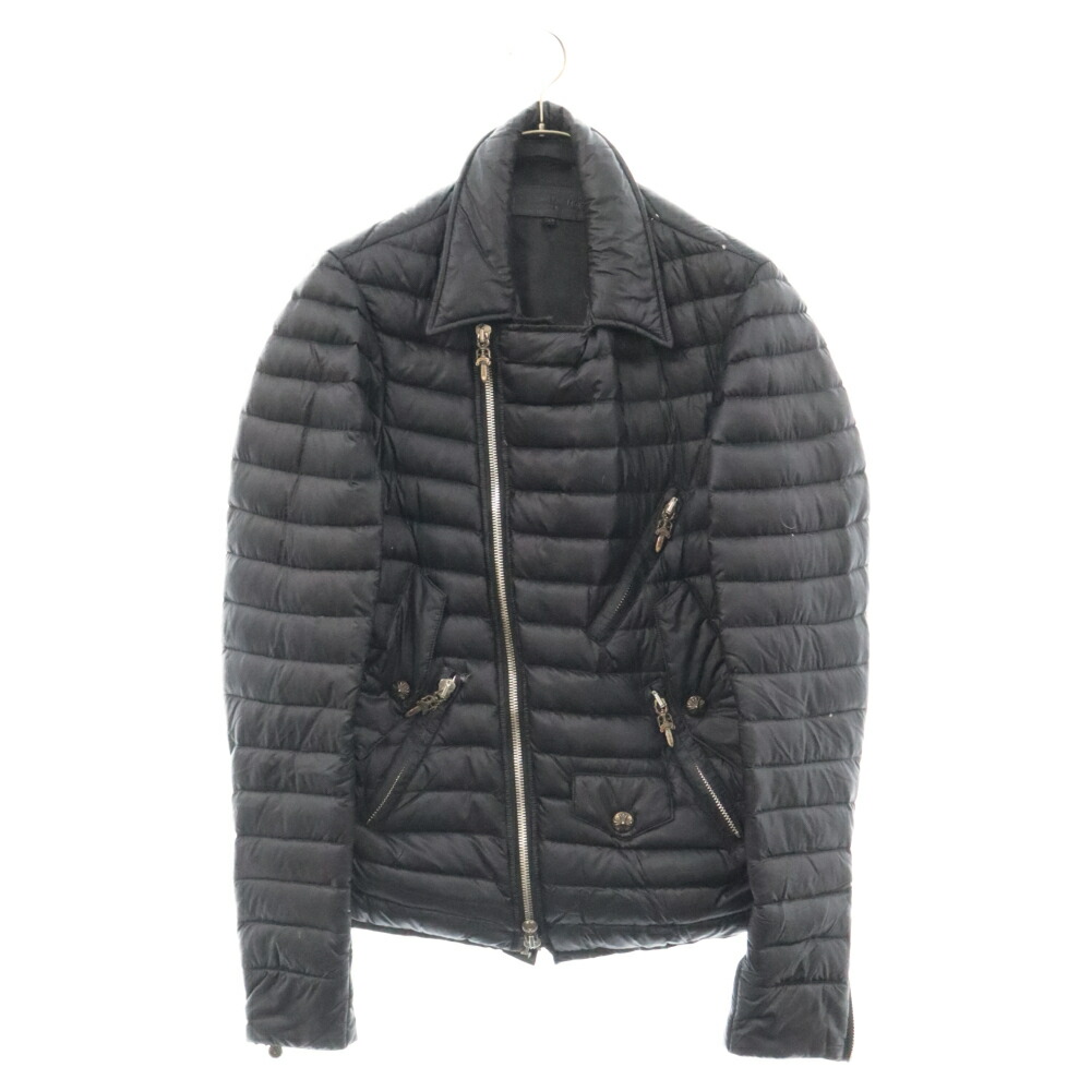 【楽天市場】CHROME HEARTS(クロムハーツ) サイズ:M Dagger Zip Nylon Riders Down Jacket ...