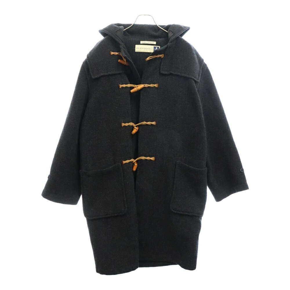 【楽天市場】GLOVERALL(グローバーオール) サイズ:S イングランド製 ウール フーデッド ロング ダッフル コート グレー【中古 ...