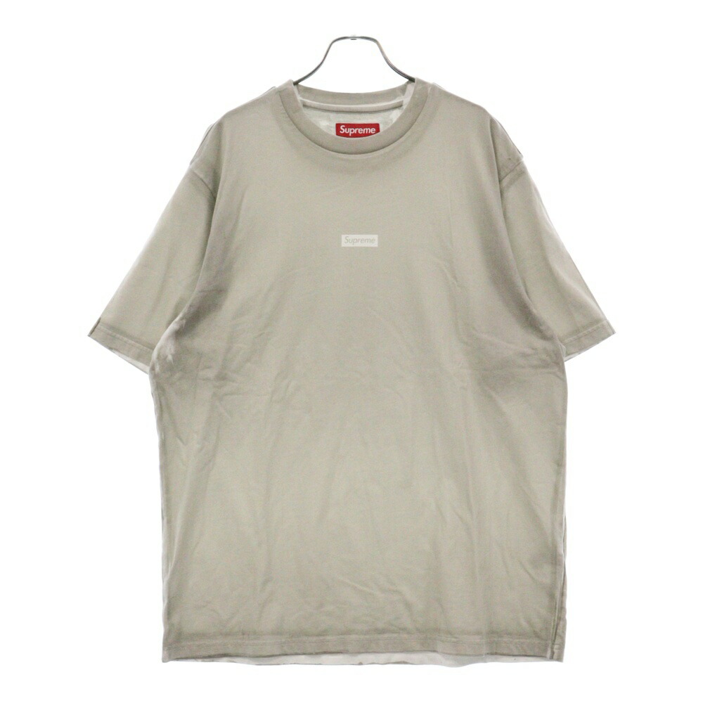 【楽天市場】SUPREME(シュプリーム) サイズ:L 24SS Overprint Small Box S/S Top オーバープリントスモールボックスロゴクルーネック半袖Tシャツ グレー ...