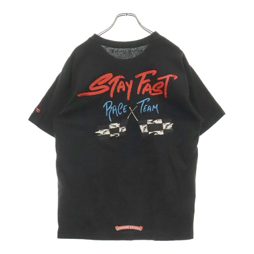 【楽天市場】CHROME HEARTS(クロムハーツ) サイズ:L PPO STAY FAST RACE TEAM T-SHRT MATTY ...