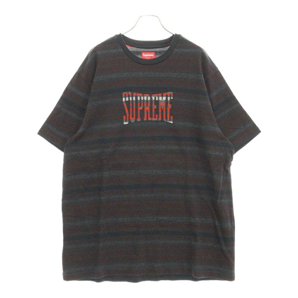 【楽天市場】SUPREME(シュプリーム) サイズ:XL 22AW Inverted Stripe S/S Top インヴァーテッド ...