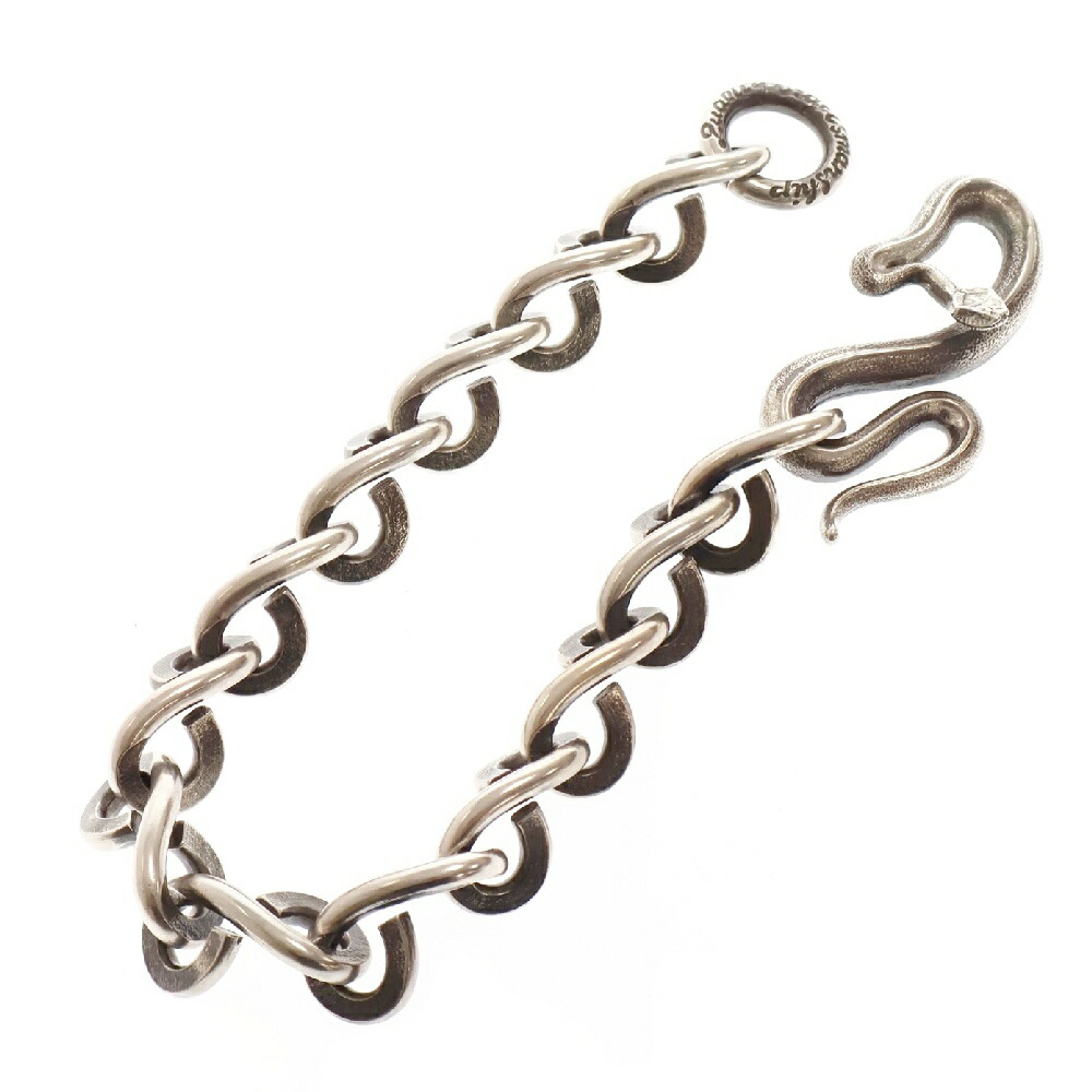 【楽天市場】LYNCH SILVERSMITH(リンチシルバースミス) SNAKE JOINT WALLET CHAIN 13リンク スネーク ...