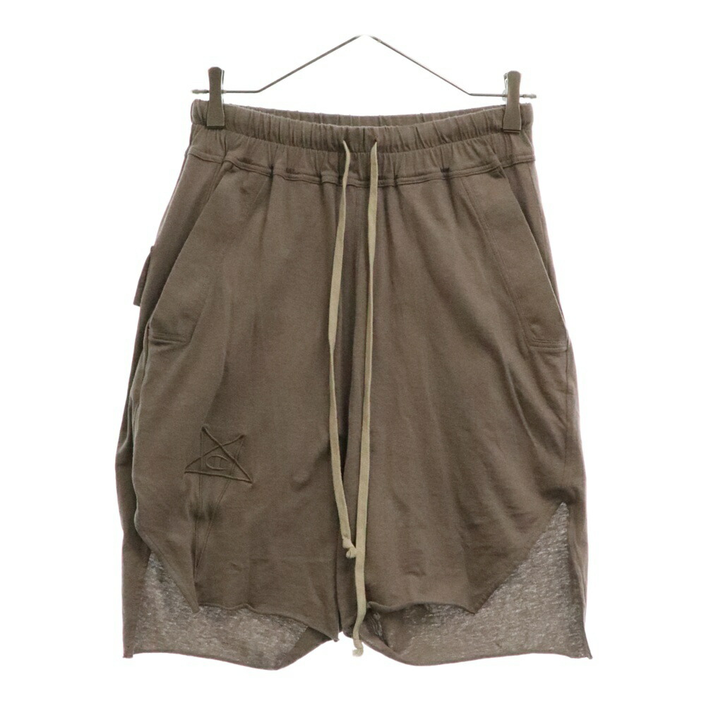 【楽天市場】Rick Owens(リックオウエンス) サイズ:XS × Champion BEVELED PODS チャンピオン ハーフパンツ ブラウン CM01D9239-CHJER【中古 ...