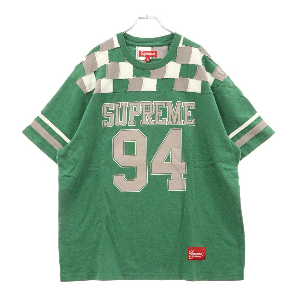 【楽天市場】SUPREME(シュプリーム) サイズ:XL 24SS Patchwork Yoke Football Top パッチワーク ...