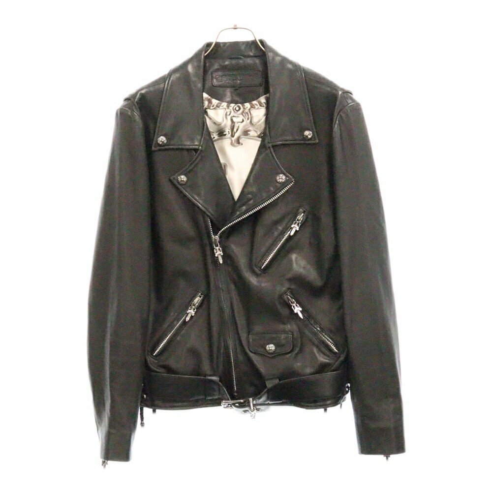 【楽天市場】CHROME HEARTS(クロムハーツ) サイズ:L JJ DEAN HERMES JJディーン 裏地エルメス ダガージップ ...