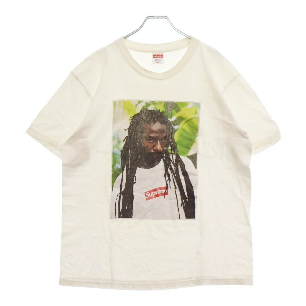 【楽天市場】SUPREME(シュプリーム) サイズ:M 19SS Buju Banton Tee ブジュバントン フォトプリント 半袖 カットソー Tシャツ ホワイト【中古】【程度B】【カラー ...