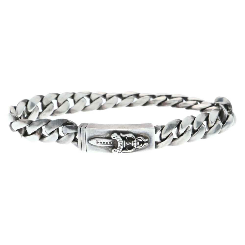【楽天市場】CHROME HEARTS(クロムハーツ) サイズ:24LINK ID BBY DAGGER ベイビーIDダガー ブレスレット ...