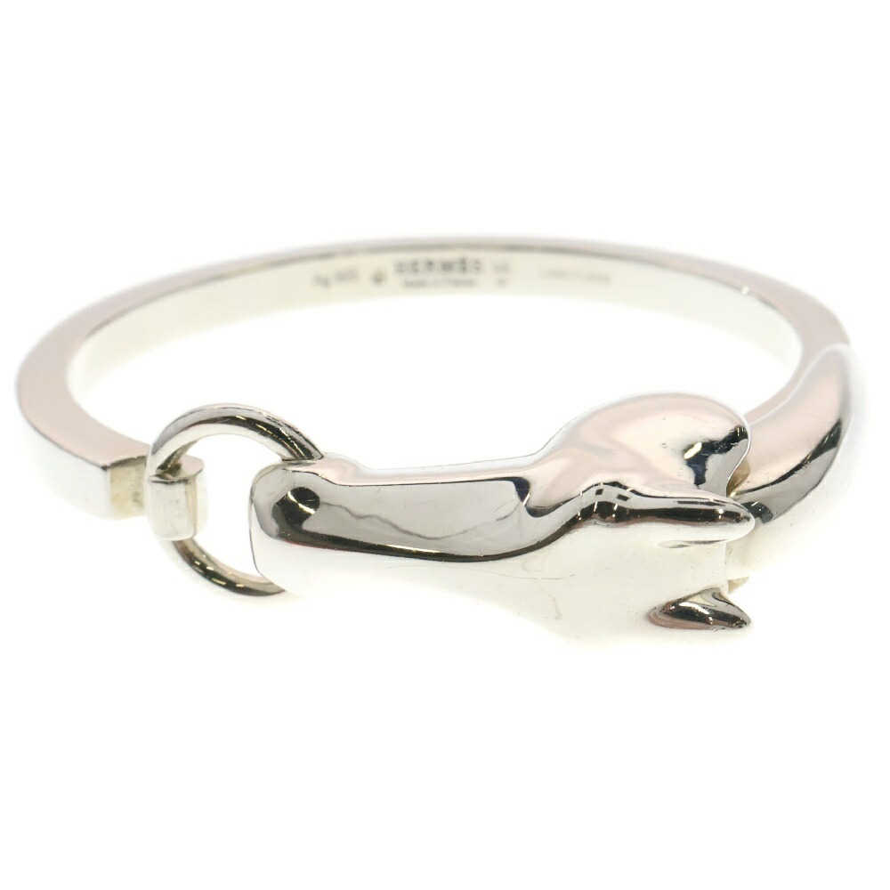 【楽天市場】HERMES(エルメス) サイズ:LG Gallop Bracelet LG ギャロップ バングル ブレスレット シルバー【中古 ...