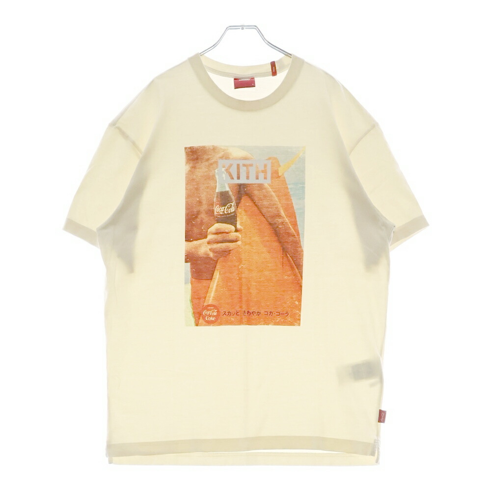 【楽天市場】KITH(キス) サイズ:S × Coca-Cola Surf Board Vintage Tee コカ コーラ サーフボード ...