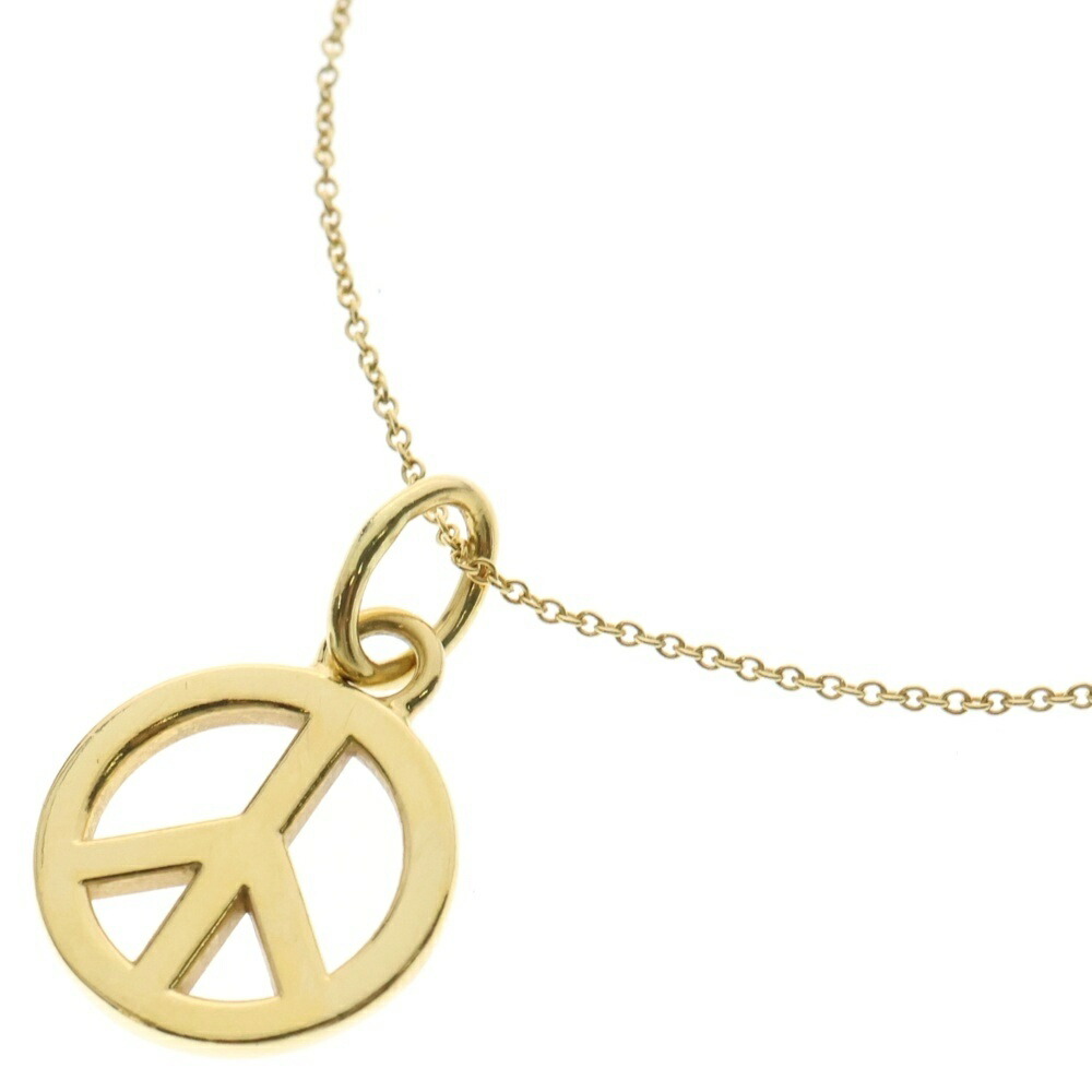 【楽天市場】TIFFANY & Co.(ティファニー) OLD PEACE SIGN 18K NECKLACE オールド ピースサイン ...