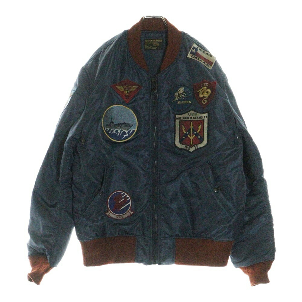 【楽天市場】AVIREX(アヴィレックス) サイズ:XXL TOP GUN CUSTOM MA-1 トップガン カスタム フライトジャケット ...