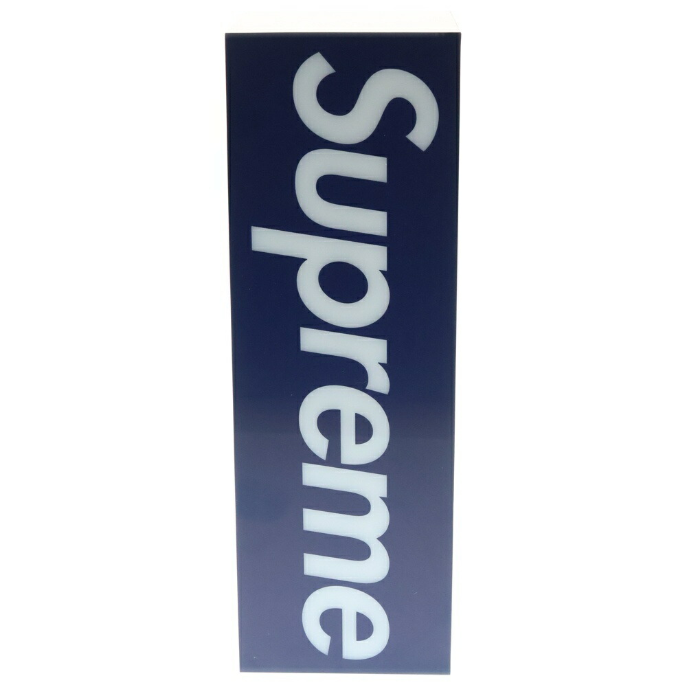 【楽天市場】SUPREME(シュプリーム) サイズ:- 23AW Box Logo Lamp ボックスロゴ テーブルランプ ブルー【中古 ...