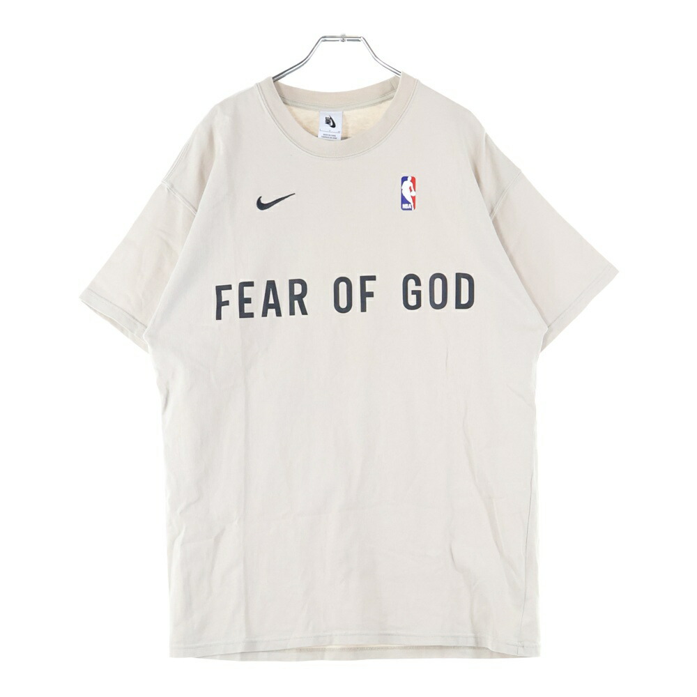 【楽天市場】NIKE(ナイキ) サイズ:S ×FEAR OF GOD M NRG W TOP フィアオブゴッド ロゴプリントカットソー 半袖T ...