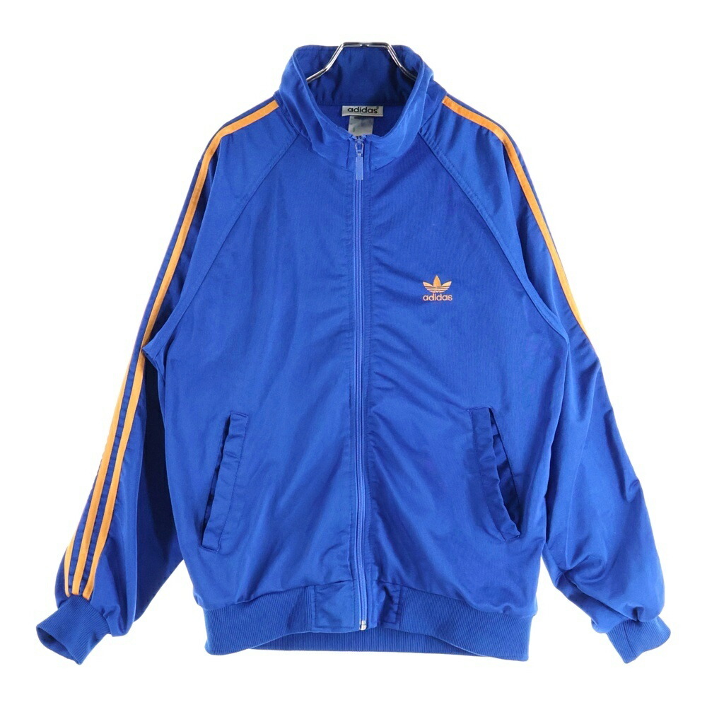 【楽天市場】adidas(アディダス) サイズ:L アームライン トラックジャケット スウェット ブルー【中古】【程度B】【カラーブルー ...