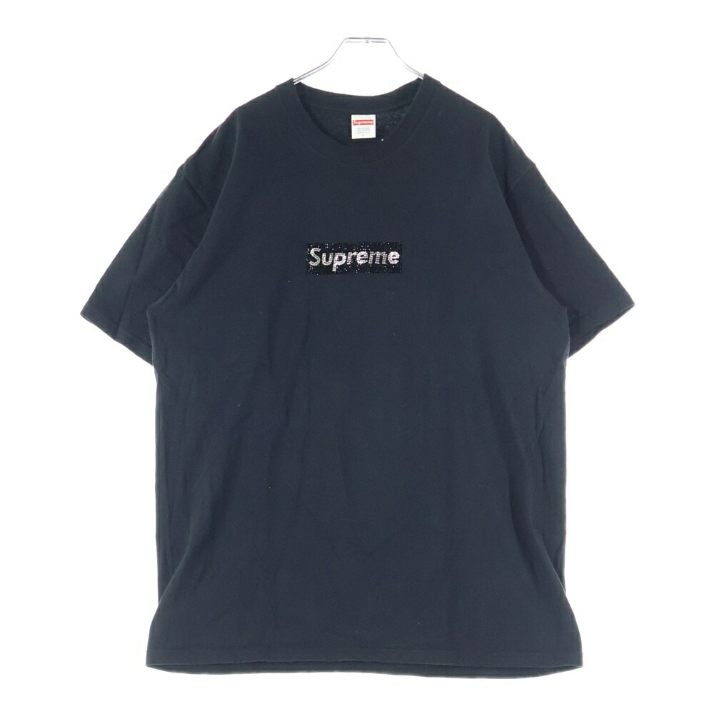 楽天市場】19SS SUPREME × SWAROVSKI 25th Anniversary Box Logo Tee