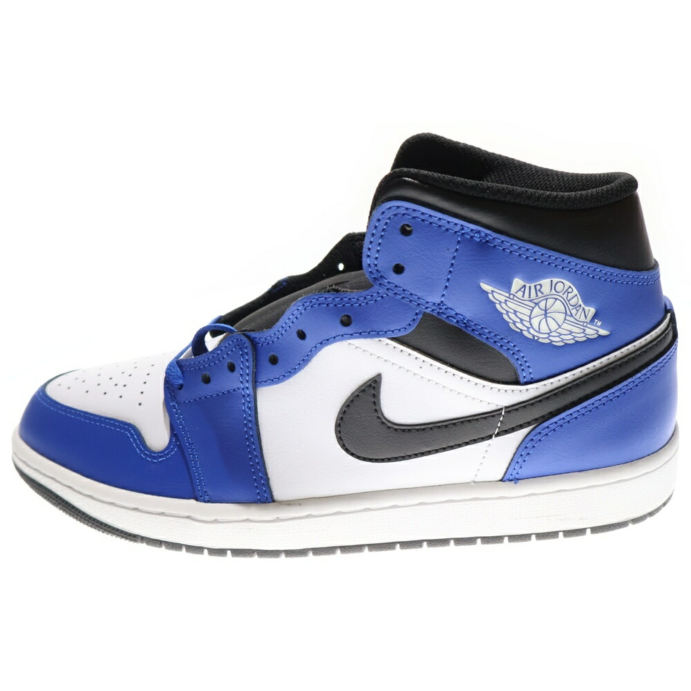 【楽天市場】NIKE(ナイキ) サイズ:28.5cm AIR JORDAN 1 MID GAME ROYAL BLACK WHITE ...