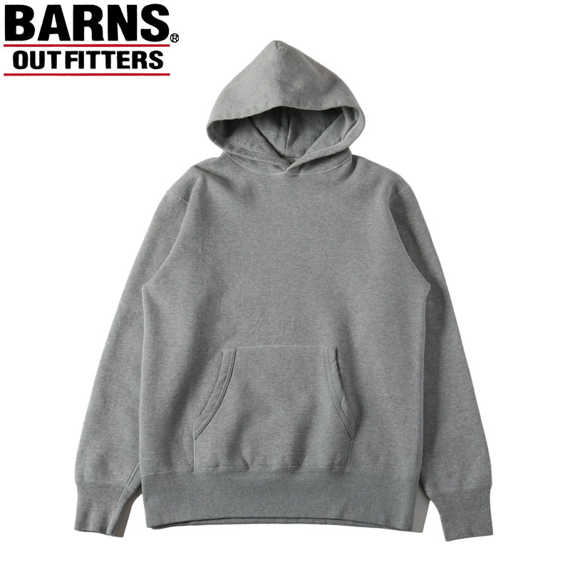 【楽天市場】バーンズ パーカー BARNS “STANDARD” 30/7 COZUN Pullover Hoodie BR-3007 メンズ ...