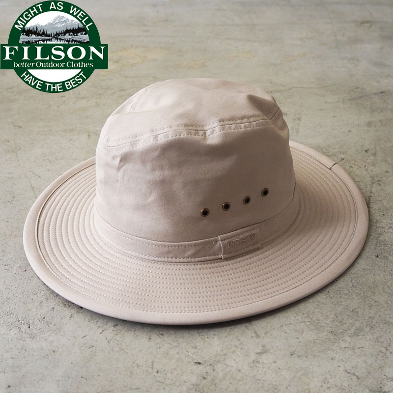 【楽天市場】FILSON フィルソン ハット サマー パッカーハット SUMMER PACKER HAT 38878-170 メンズ 帽子 ...