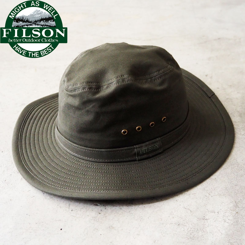 【楽天市場】FILSON フィルソン ハット サマー パッカーハット SUMMER PACKER HAT 38878-192 メンズ 帽子 ...