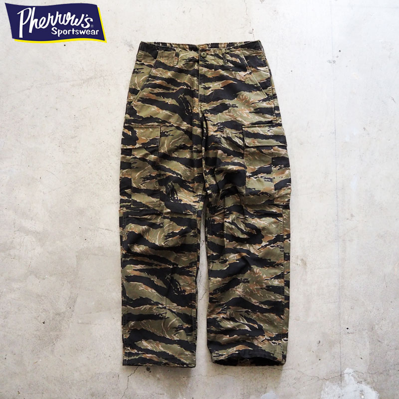 【楽天市場】フェローズ パンツ PHERROW'S 1960 米軍 ファティーグパンツ 5thモデル 24W-PFP1 メンズ カーゴパンツ カーゴ ミリタリー カモフラ カモ柄 ファティーグ ...