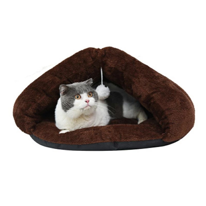 【楽天市場】送料無料 犬 猫 室内用 猫 ペット 犬小屋 猫マット 猫バスケット 犬小屋 ペットベッド 猫の洞窟のベッド かわいい ペット ...