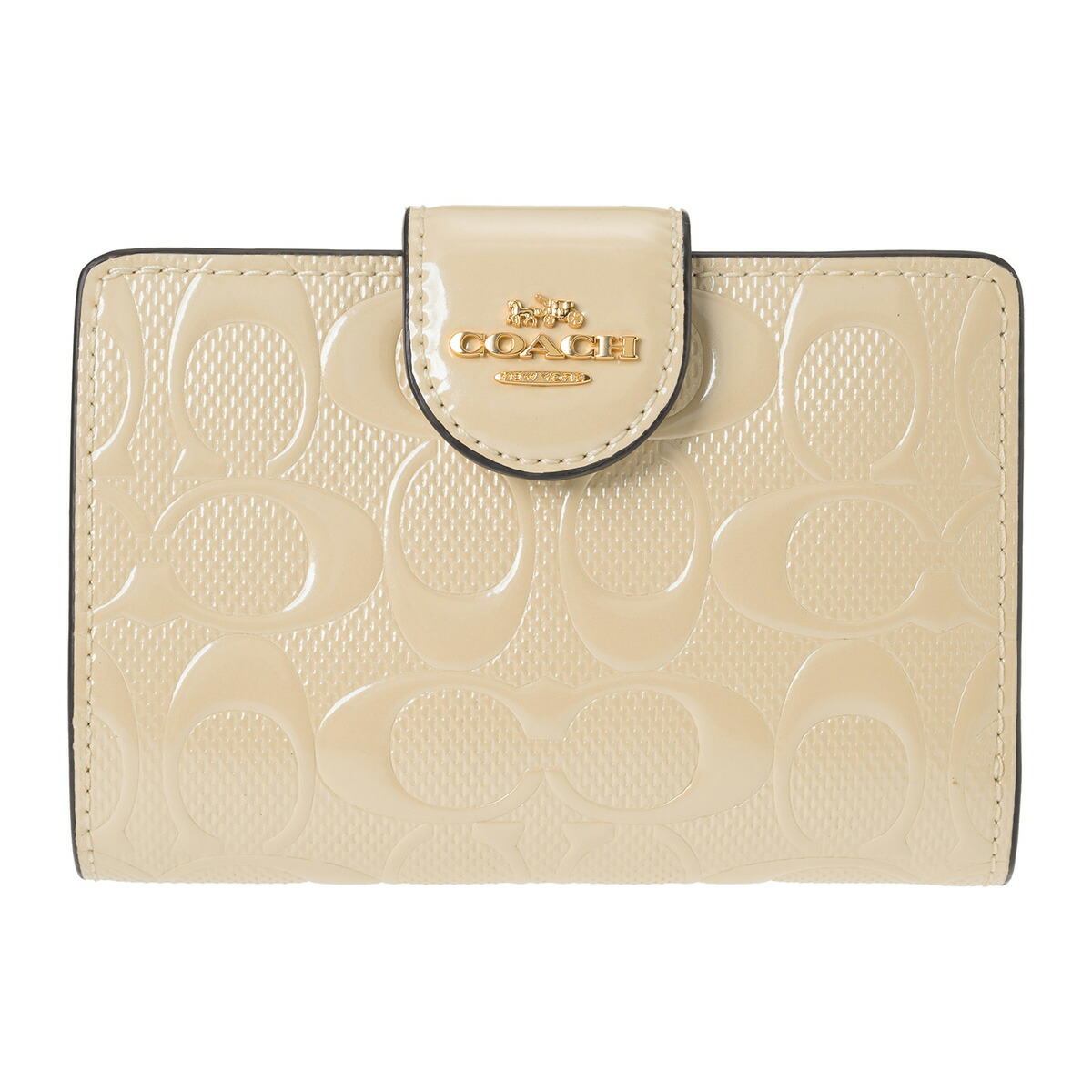 【楽天市場】コーチ アウトレット 2つ折り財布 COACH OUTLET シグネチャーレザー CT979 IMCHKレディース ホワイト 白 ...