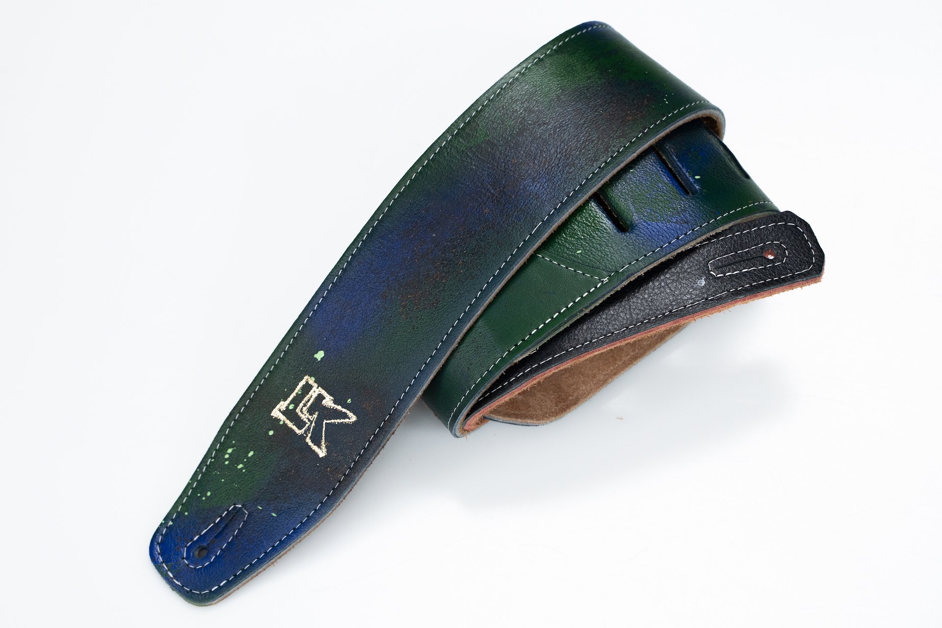 【楽天市場】LK Straps Spray Paint Green Blue Black Strap 2.5 inch【横浜店】：Geek ...