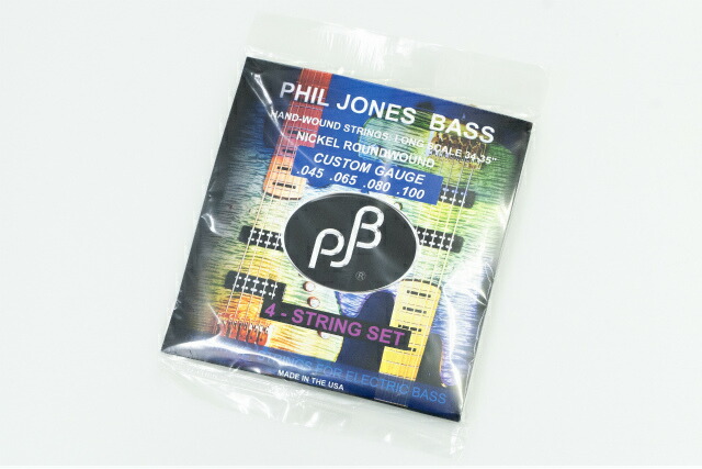 【楽天市場】Phil Jones Bass BASS Strings for 4st. Light PJO-ST4L【横浜店】 【ベース弦 ...