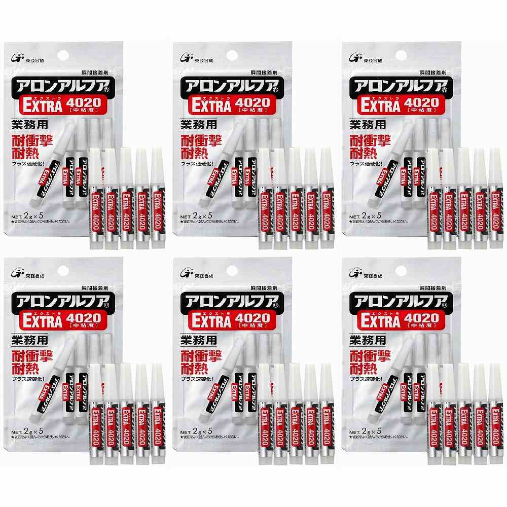 【楽天市場】アロン アロンアルファ EXTRA 4020 2g（5本入） 6個セット：buckteeth shop 楽天市場店