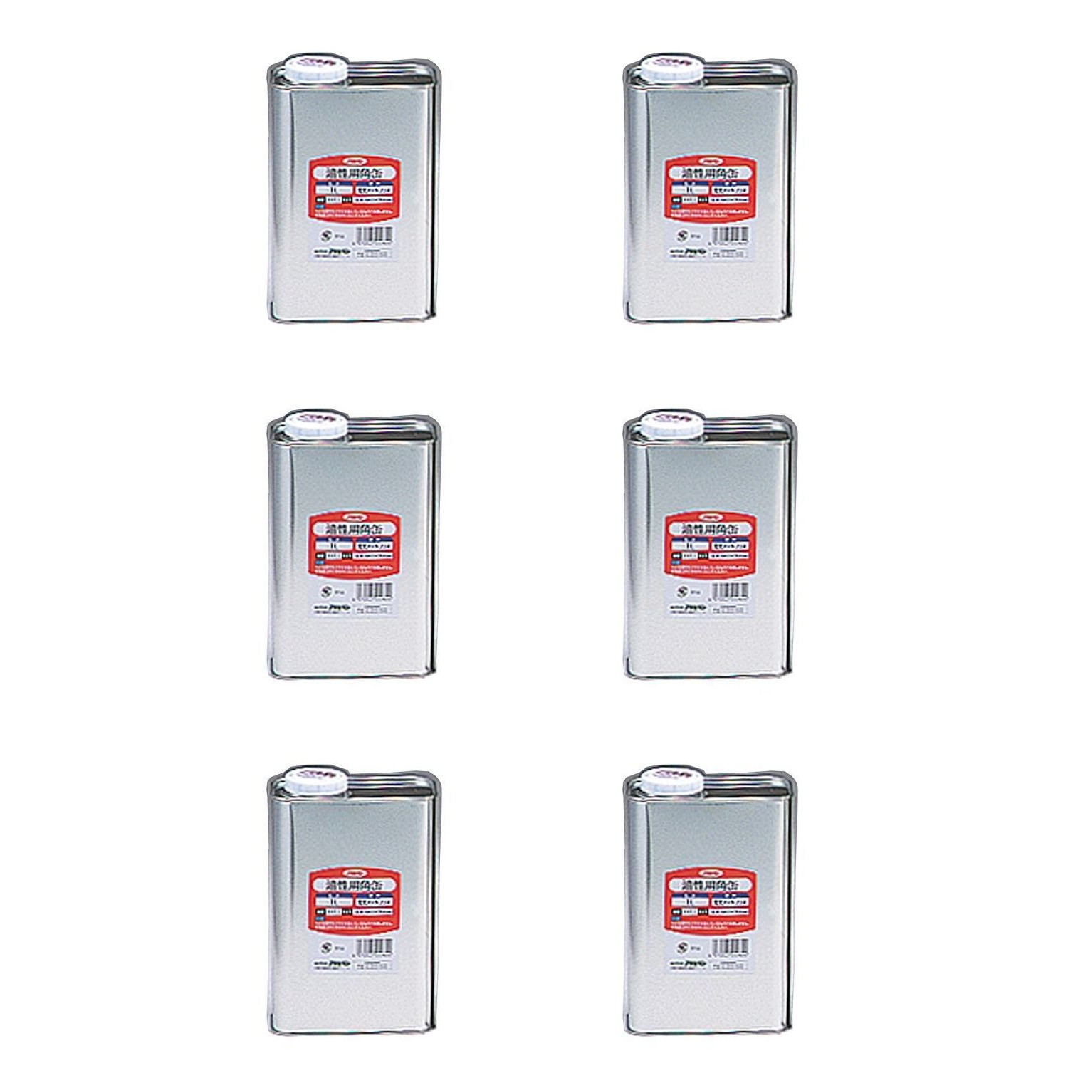 【楽天市場】アサヒペン 油性用角缶1L 6缶セット：buckteeth shop 楽天市場店