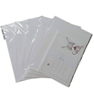 【楽天市場】※感謝セール※【Buhheeee's Oracho】自社オリジナル商品 レターセット ボストンテリア：ブヒーズ