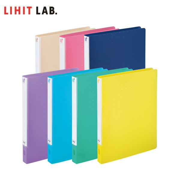 【楽天市場】【全7色・A4】LIHIT LAB.（リヒトラブ）／CUBE FIZZ パンチレスファイルワンタッチ ＜HEAVY DUTY＞（F-7032）レバーを押すだけで開閉できるオート ...