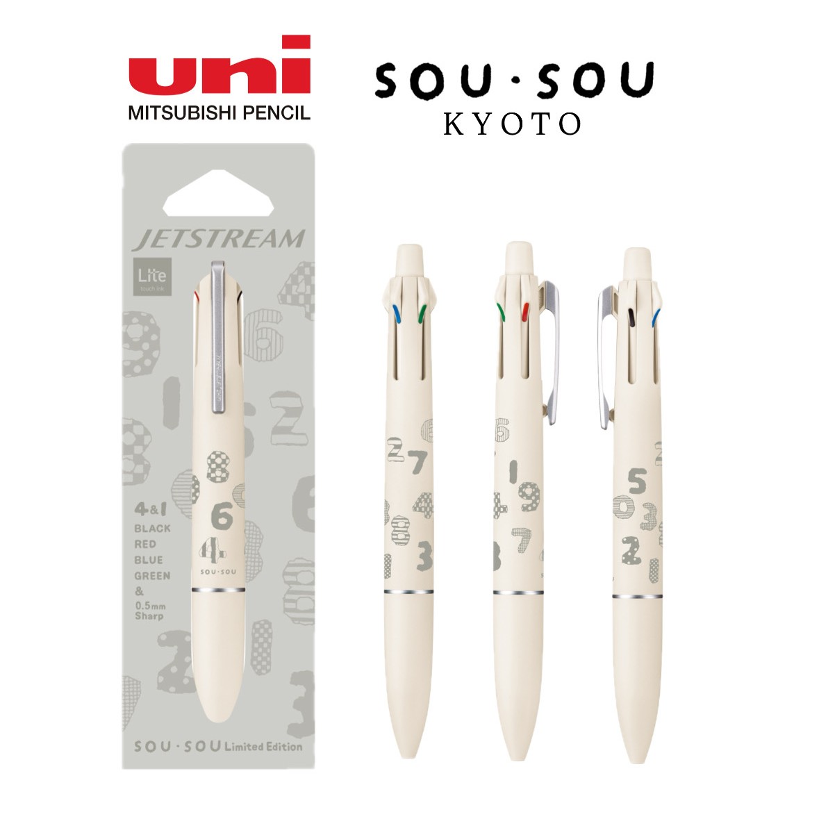 【楽天市場】【特別価格】【数量限定】三菱鉛筆 多機能ペン ジェットストリーム4＆1 Liteタッチインク 4色ボールペン＆シャープ ...