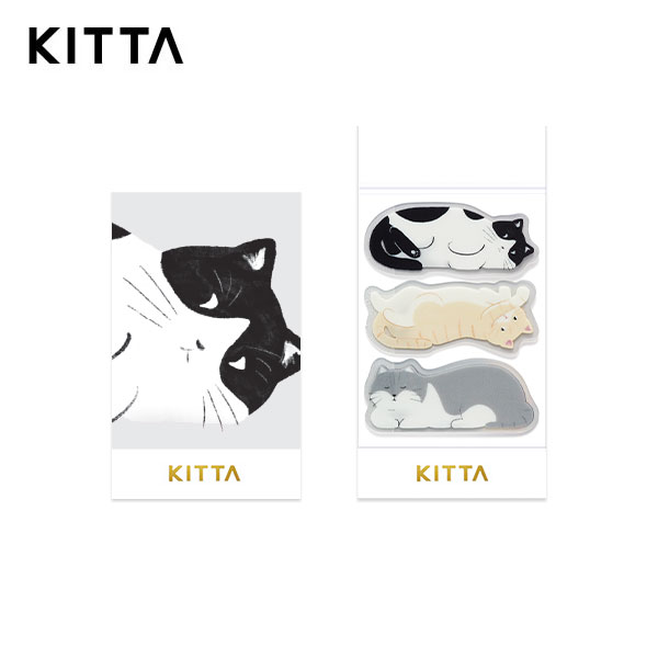 【楽天市場】【5個セット】キングジム／KITTA（キッタ） Clear ネコ（KITT016）マスキングテープ クリアダイカットタイプ KING JIM：ぶんぐたうん