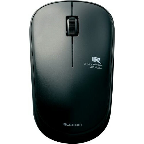【楽天市場】無線IRマウス（3ボタン） ENELOシリーズ／省電力／ブラックM-IR07DRBK【エレコム】：ブングアール