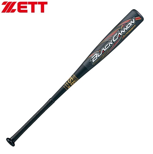 【楽天市場】ZETT ゼット Jr 少年軟式バットブラックキャノン - APower FRP製【80cm/600g･78cm/590g･76cm/580g】2024SSモデル BCT753 ...