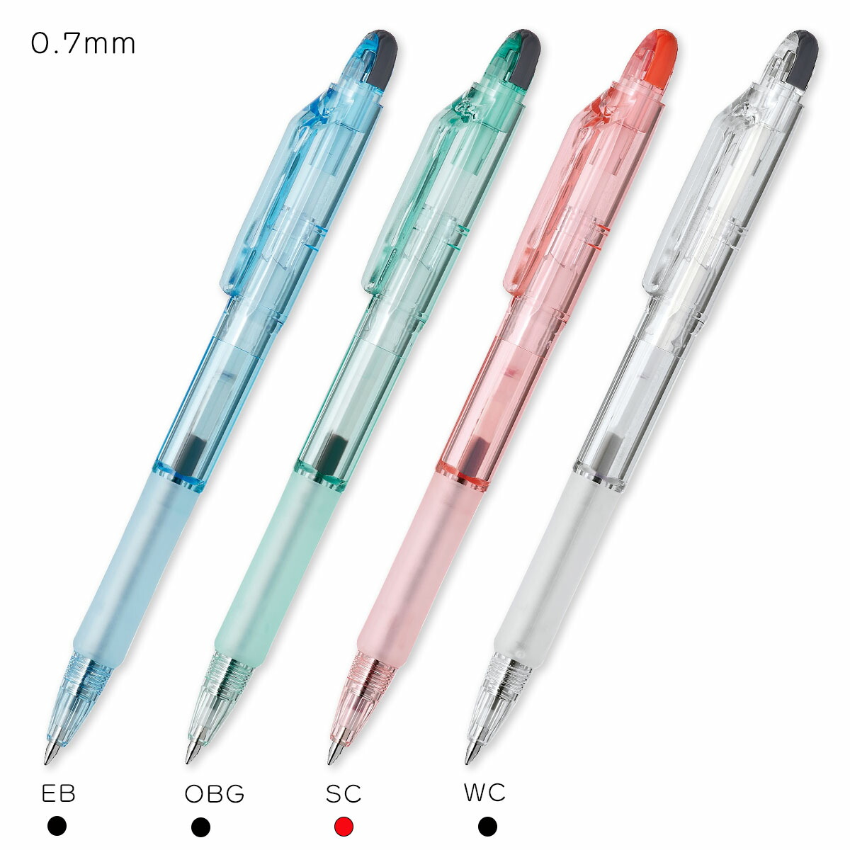 【楽天市場】ゼブラ 油性ボールペン バイオチューブ搭載ジムノック 0.7mm BI-KRB：ブング・ステーション