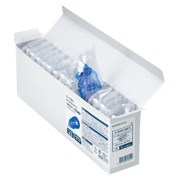 【楽天市場】コクヨ テープのり＜ドットライナー＞詰替え用テープ 強粘15個 タ-D400-08NX15：ブング・ステーション