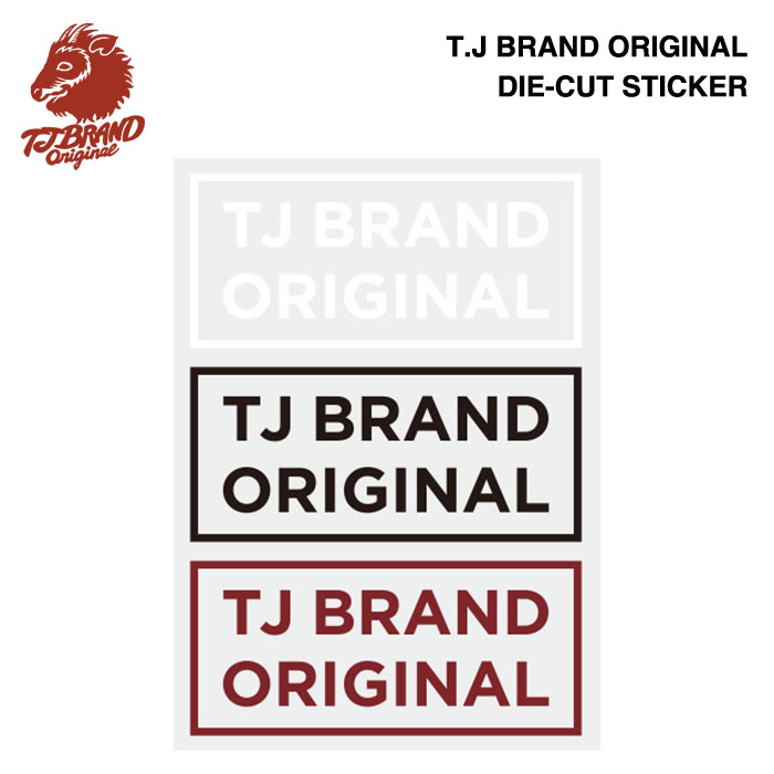 【楽天市場】TJ BRAND ORIGINAL Die-cut Sticker ニュータイプ / ティージェイブランド オリジナル ダイカット ...