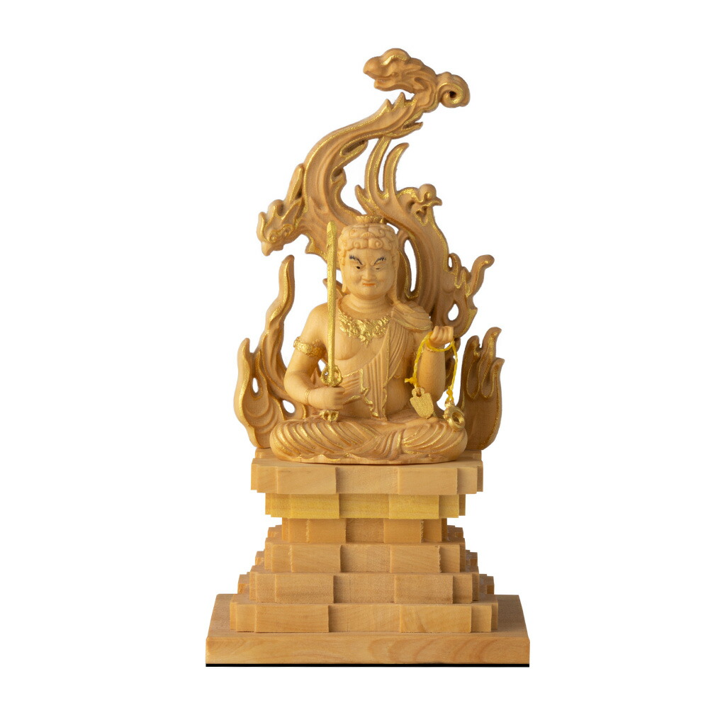 【楽天市場】【ポイント2倍】RIYAK 五大明王 東寺型座不動 BASIC 高11×幅5.9×奥5.7cm - 仏像：仏壇・仏具の窓口