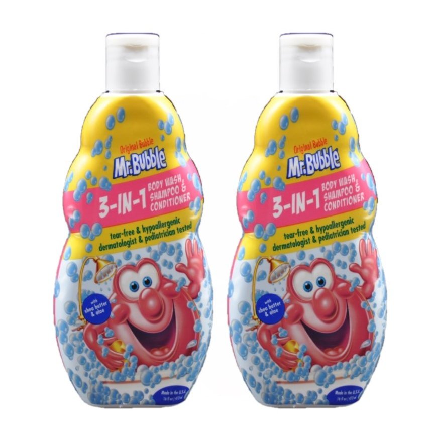 【楽天市場】ミスターバブル バブルバス 3in1ジェル 473ml オリジナル 【2本セット】 Mr.Bubble 入浴剤 泡風呂 水遊び プール：BUTTERFLY生活雑貨店