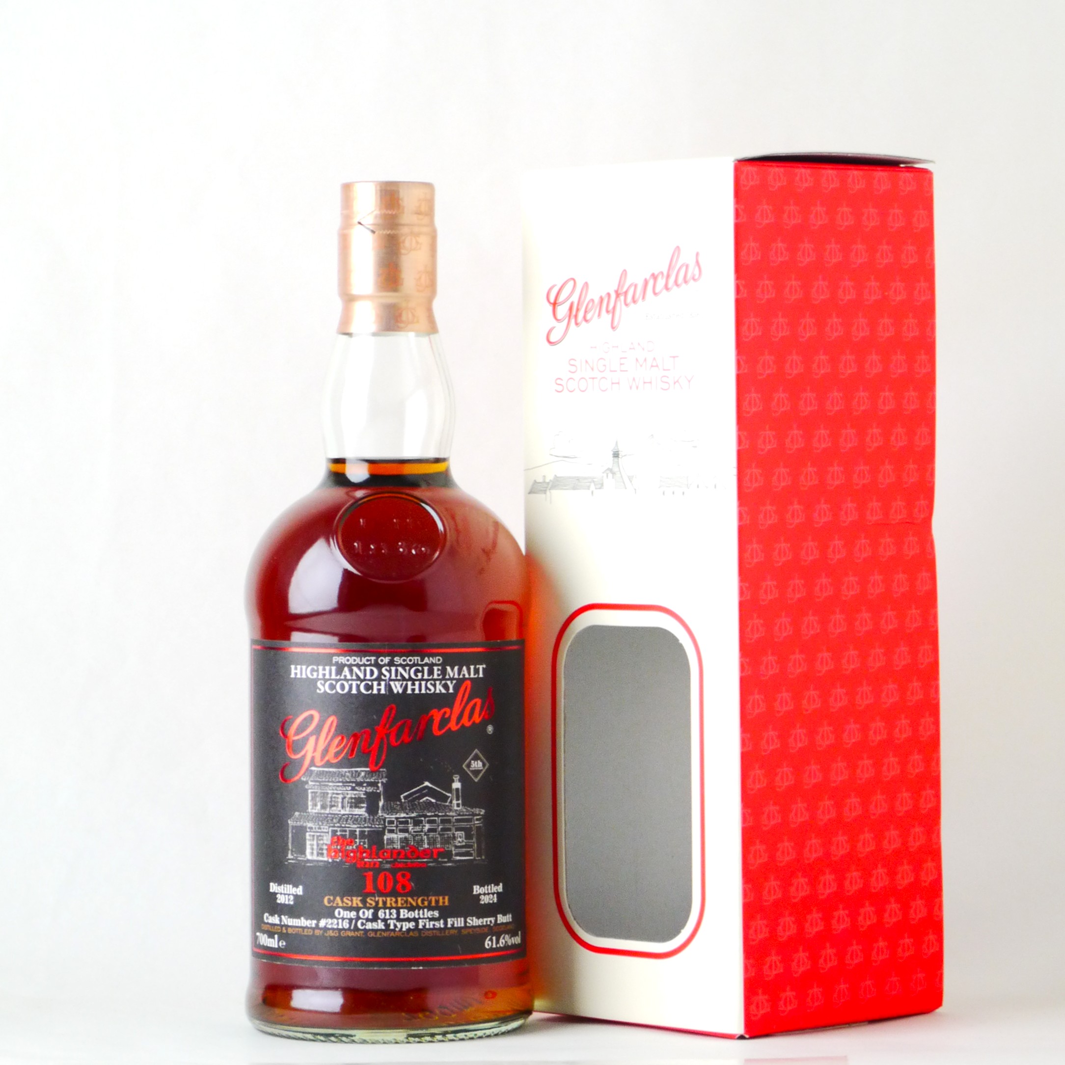 【楽天市場】【 大感謝祭 ポイント5倍！】グレンファークラス 108 【2012-2024】 #2216 For Highlander Inn 秩父 700ml：buzaemon楽天市場店