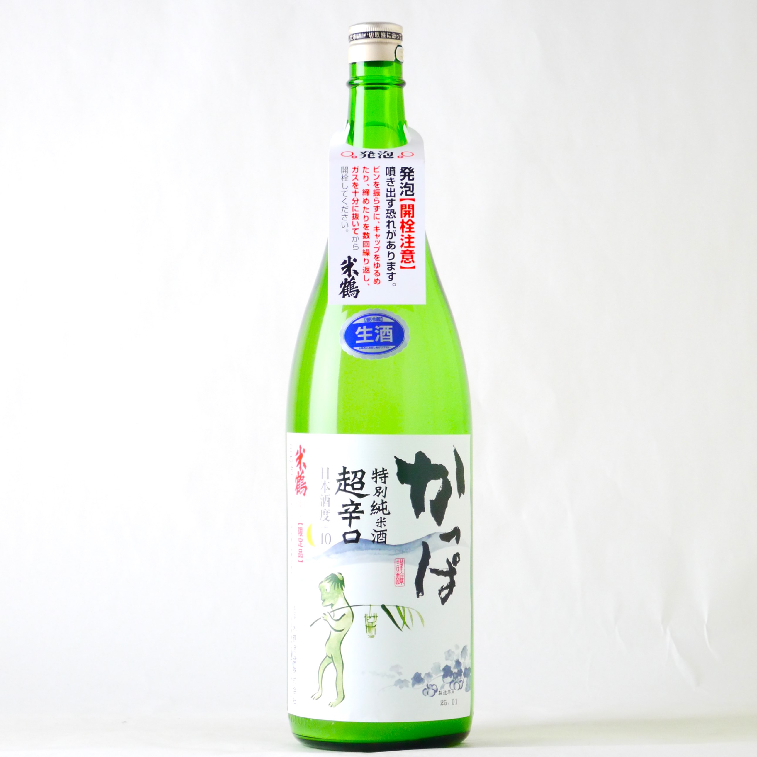 【楽天市場】米鶴 かっぱ特純超辛 うすにごり 1800ml：buzaemon楽天市場店