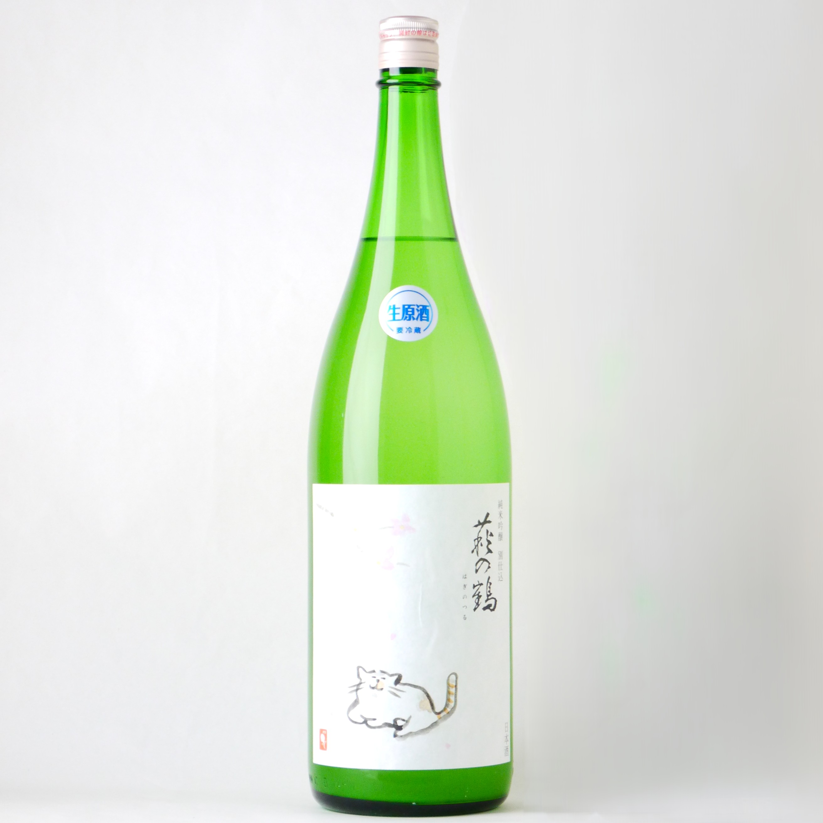 【楽天市場】萩の鶴 純米吟醸 別仕込生原酒『さくら猫』1800ml：buzaemon楽天市場店