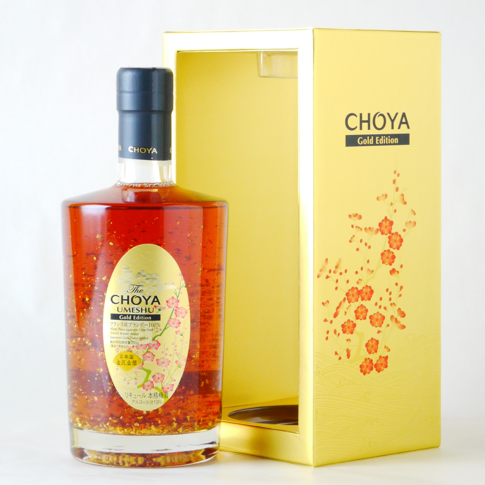 【楽天市場】【 送料込み 】 CHOYA Gold Edition チョーヤ ゴールドエディション（ 金箔入り梅酒 ） 500ml ...