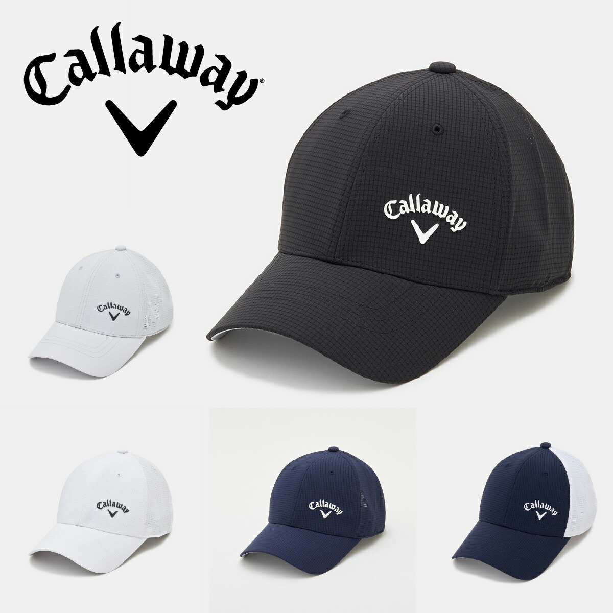 【楽天市場】キャロウェイ キャップ 帽子 暑さ対策 ベーシック メッシュ キャップ BASIC MESH CAP 25 JM ...
