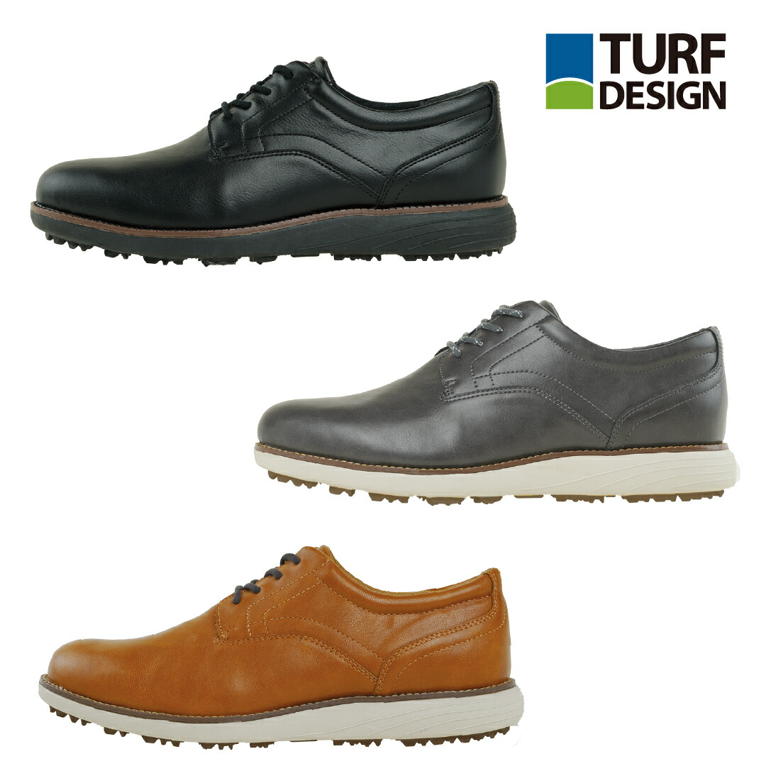【楽天市場】ターフデザイン ゴルフシューズスパイクレス ビジゴル Spikeless Shoes TDSH-2371 〈TURF DESIGN〉：BUZZ SHOPPING 楽天市場店