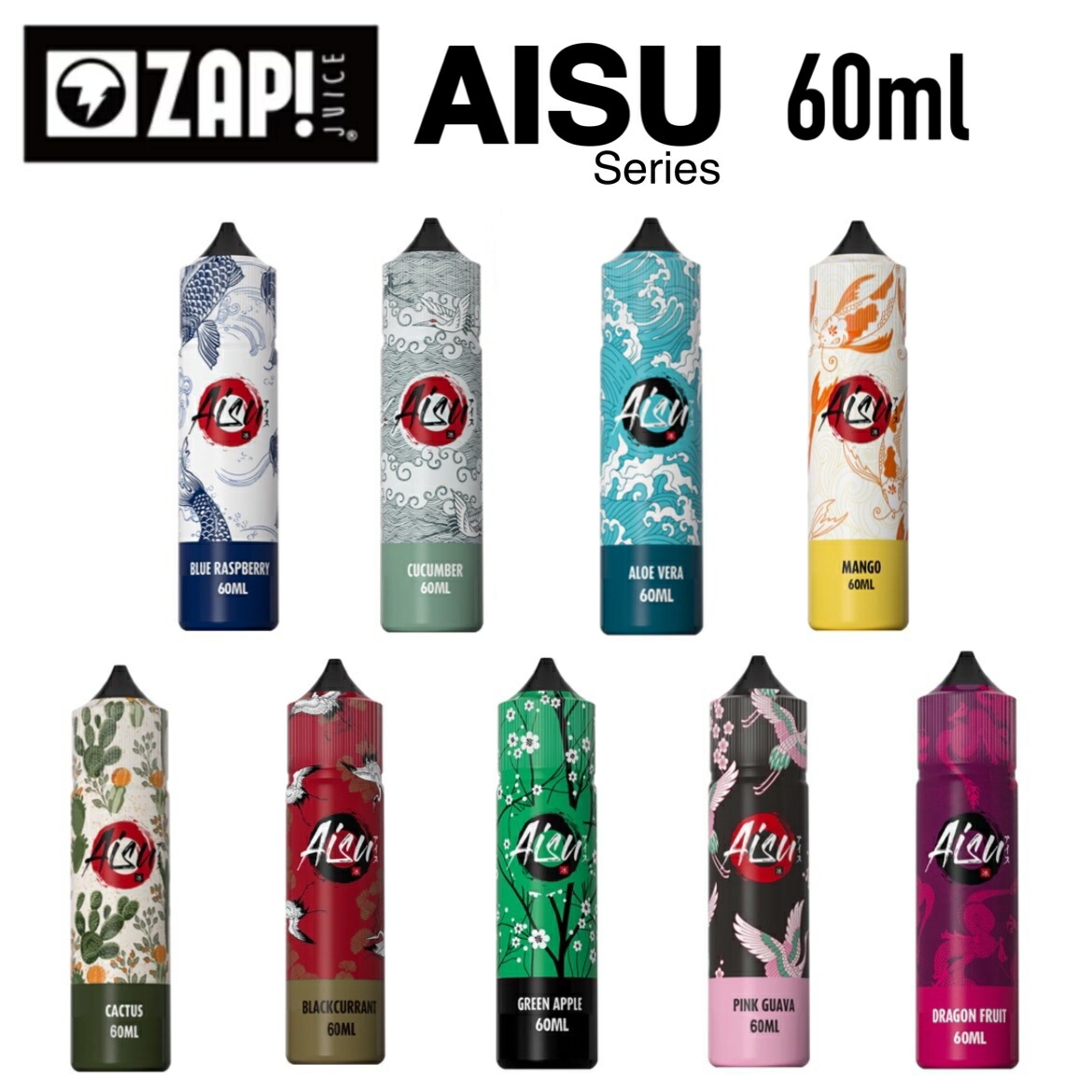 【楽天市場】【送料無料】ZAP Juice 60ml 各種フレーバー 【Aloe Vela】【Cucumber】【Mango】【Green ...