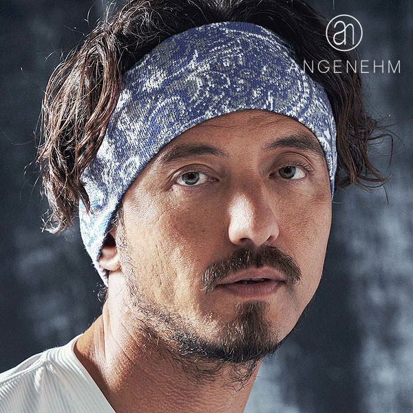 【楽天市場】2024 秋冬 先行予約 10月上旬～中旬入荷予定 アンゲネーム ヘアバンド ANGENEHM Paisley pattern ...