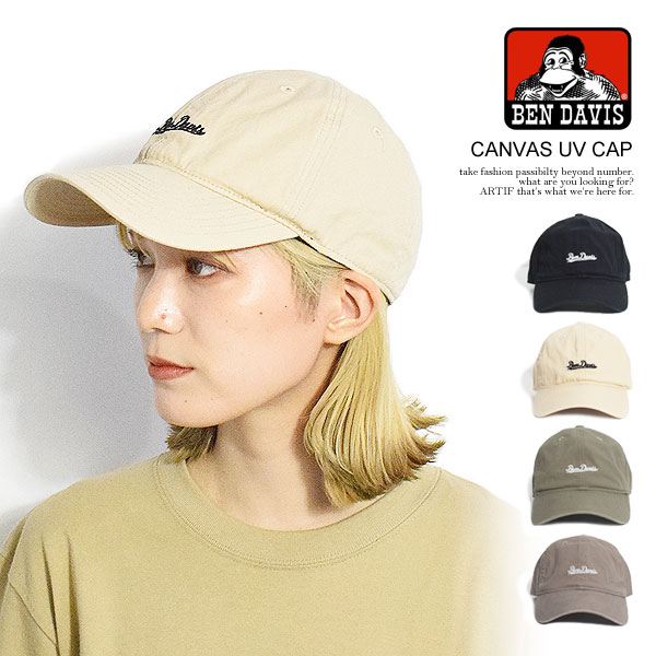 【楽天市場】ベンデイビス キャップ BEN DAVIS CANVAS UV CAP メンズ レディース ローキャップ UVカット 帽子 ...